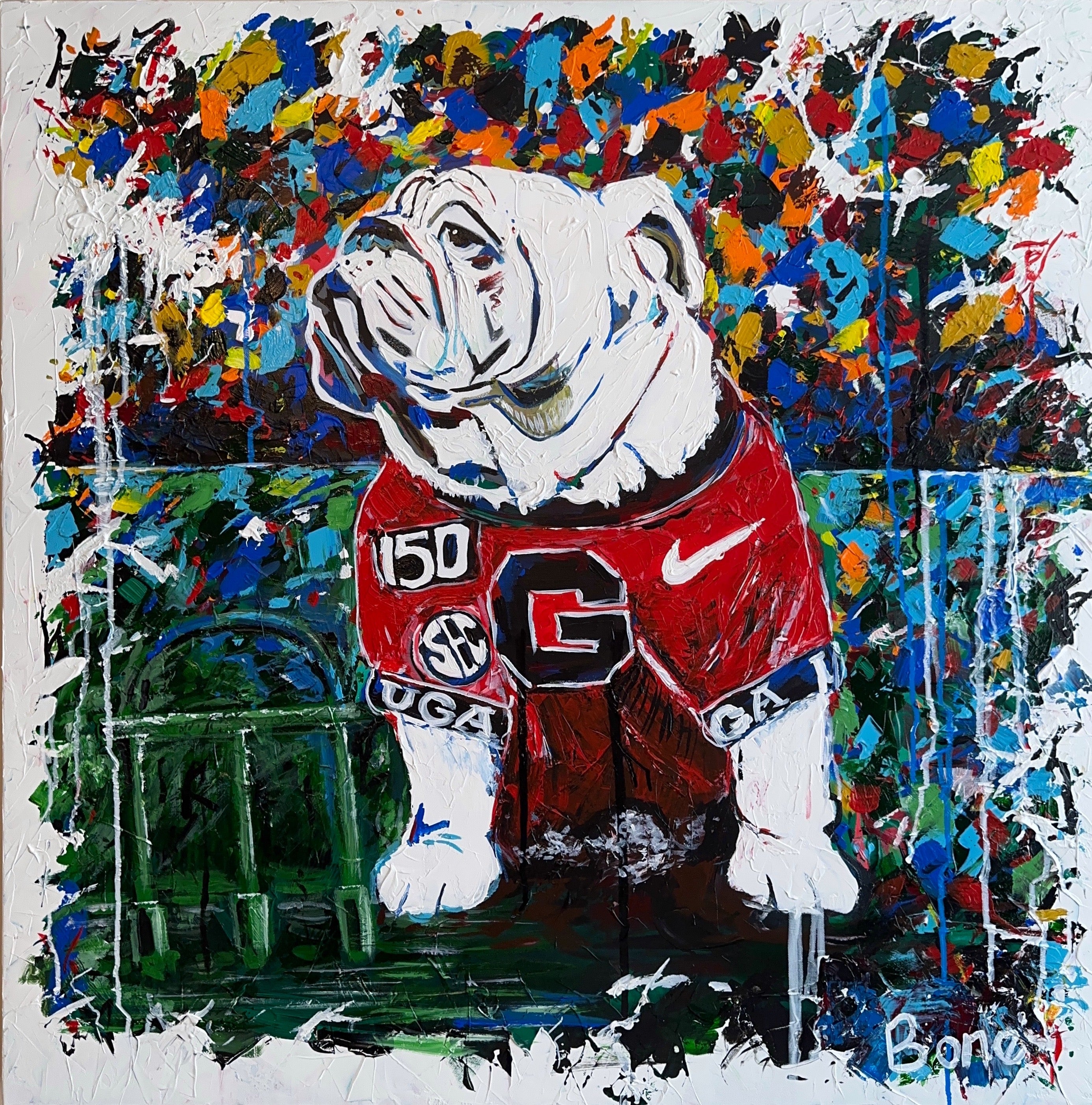 BLEEDING RED – Michael Bone Fine Art