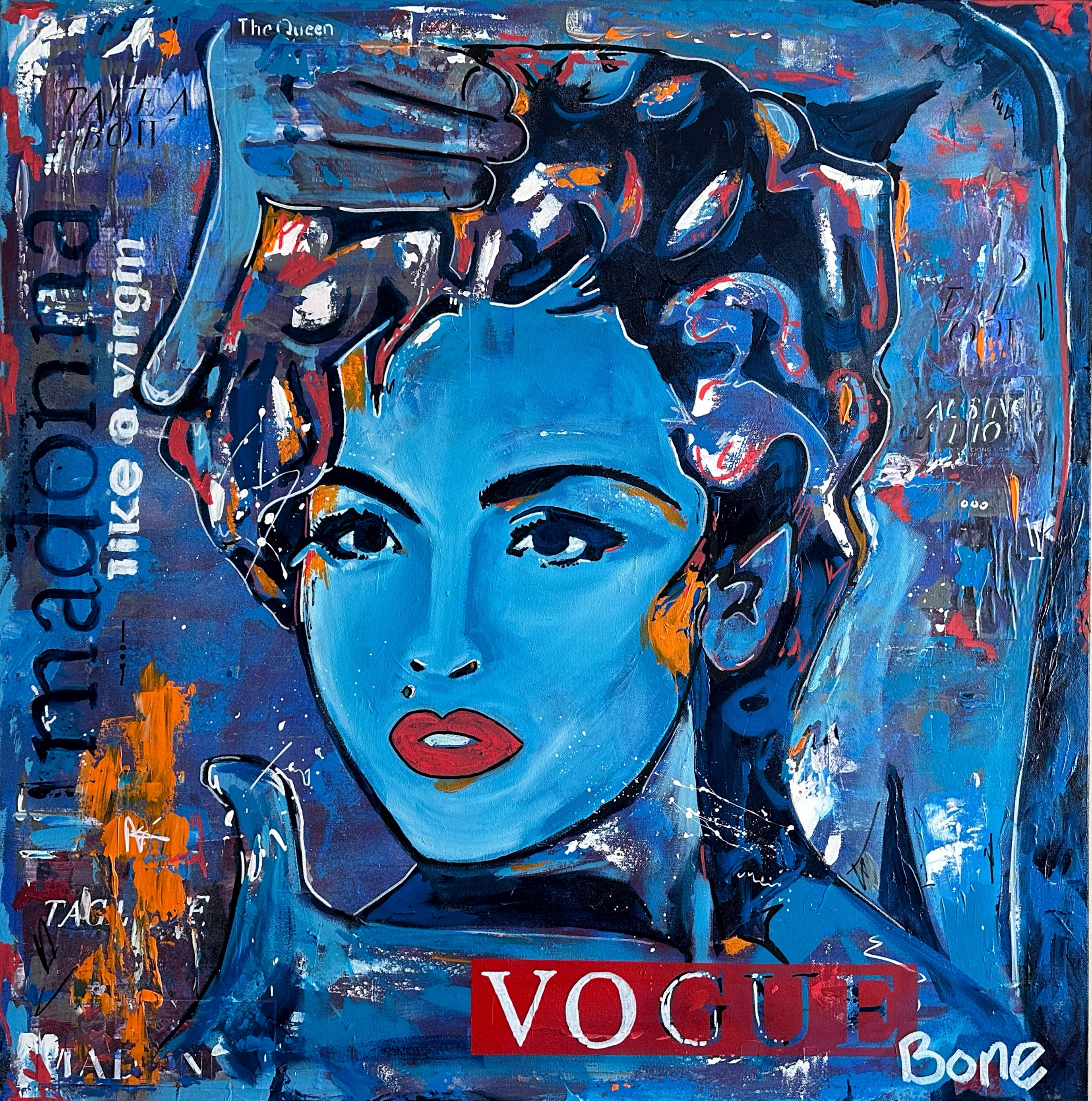 Michael Bone Acrylic Painting – Michael Bone Fine Art